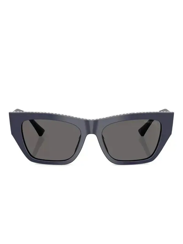 JIMMY CHOO Crystal-embellished Cat-eye Sunglasses