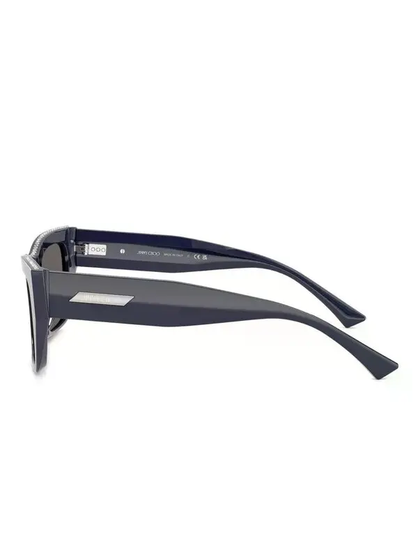 JIMMY CHOO Crystal-embellished Cat-eye Sunglasses