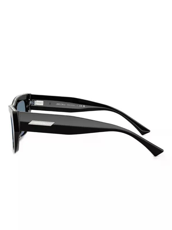 JIMMY CHOO Crystal-embellished Sunglasses