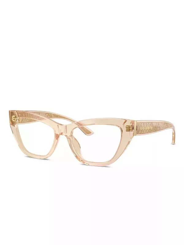 Dolce & Gabbana Lace-detail Cat-eye Glasses