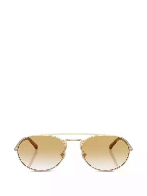Emporio Armani Pilot Frame Sunglasses - Gold