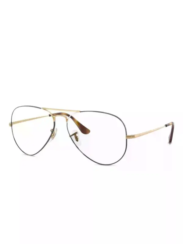 Ray-ban Metal Pilot-frame Glasses