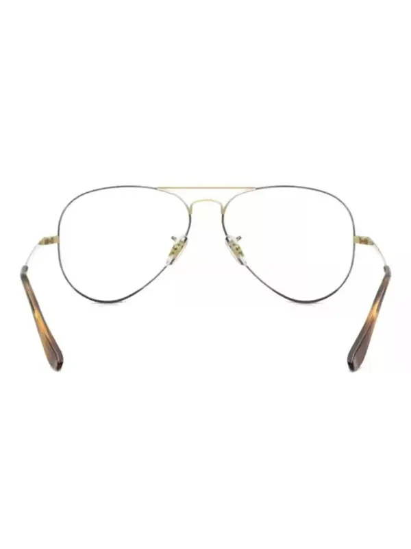 Ray-ban Metal Pilot-frame Glasses