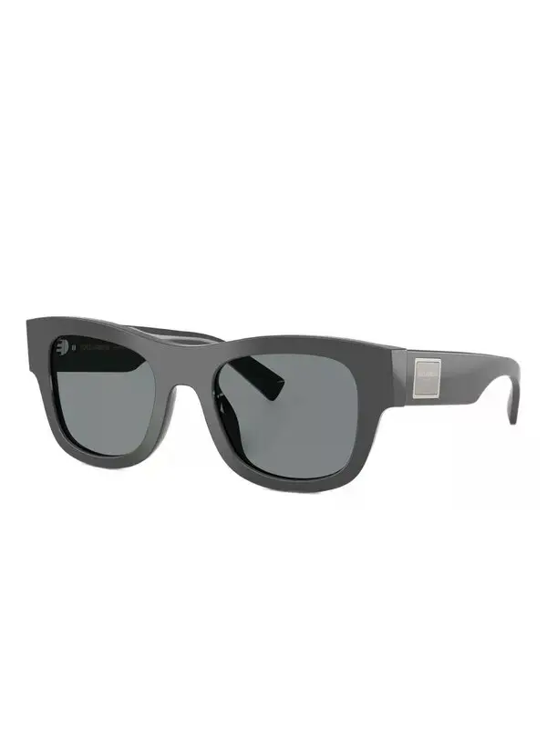 Dolce & Gabbana Logo-detail Square-frame Sunglasses