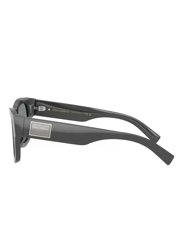 Dolce & Gabbana Logo-detail Square-frame Sunglasses