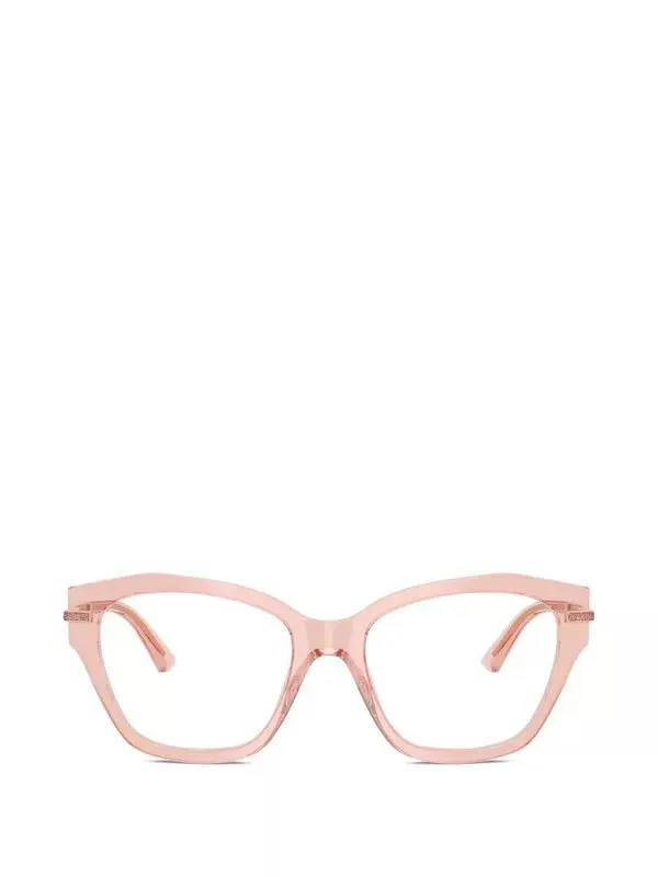 JIMMY CHOO Geometric Metal Glasses