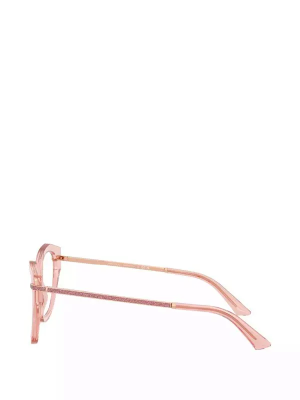 JIMMY CHOO Geometric Metal Glasses