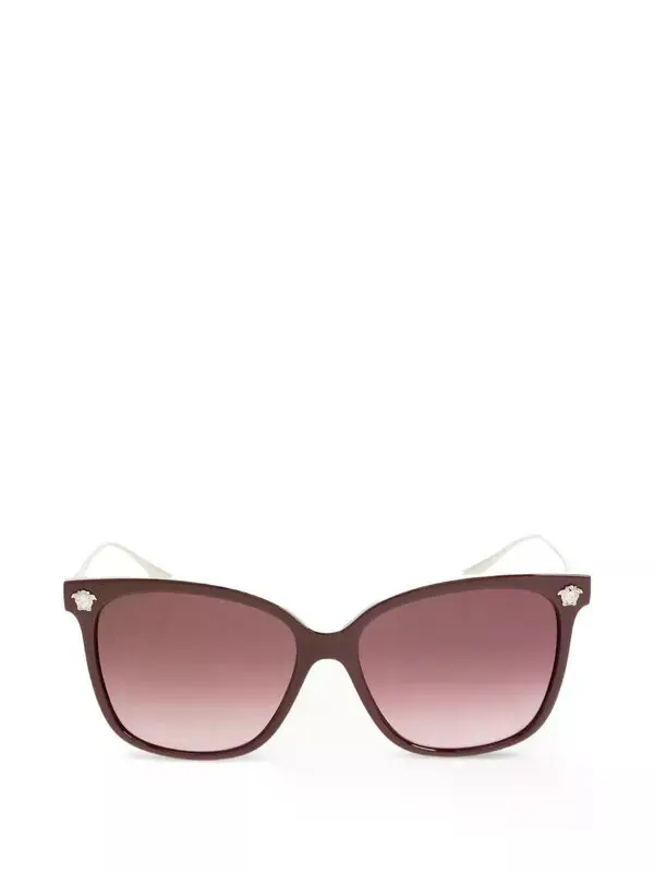 Versace Medusa-plaque Square-frame Sunglasses