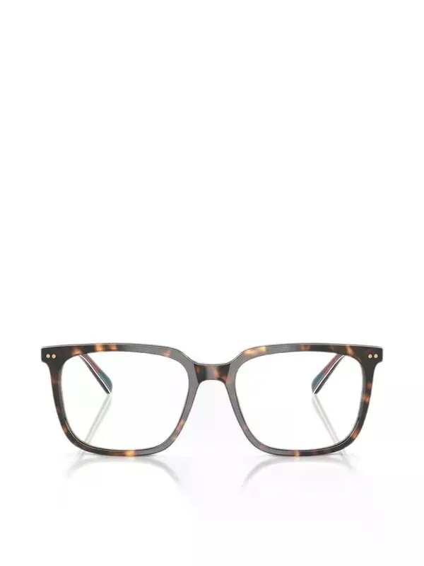 POLO RALPH LAUREN EYEWEAR Square-frame Tortoiseshell Glasses