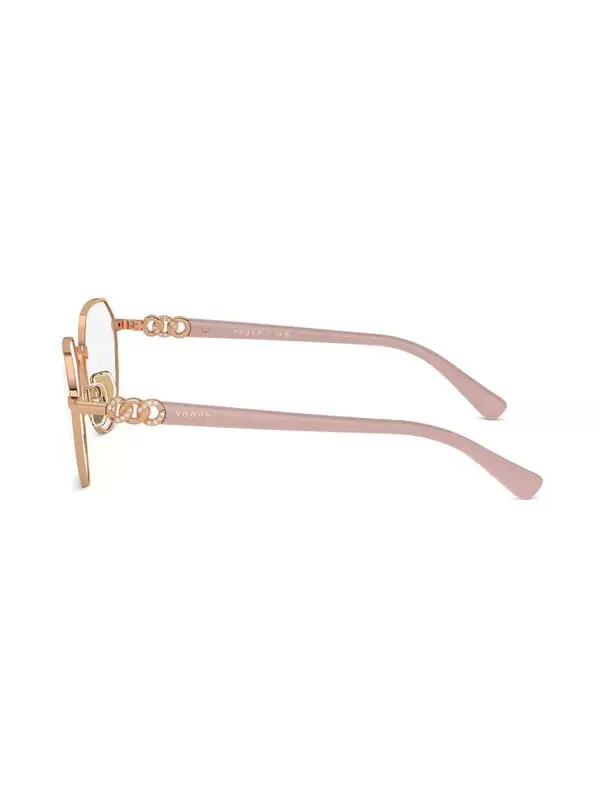 VOGUE EYEWEAR Round Frame Eyeglasses - Pink