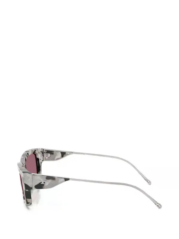 DIESEL® Rectangle-frame Sunglasses - Grey
