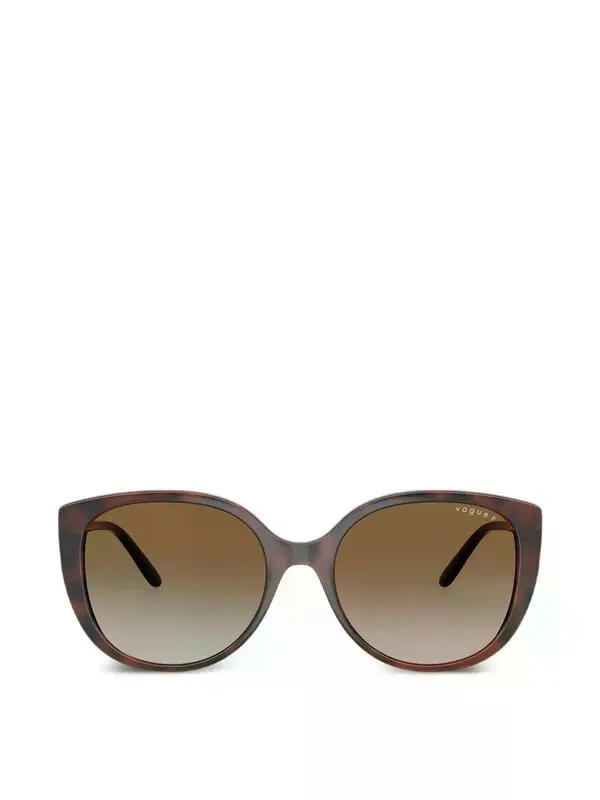 VOGUE EYEWEAR Round Frame Sunglasses - Brown