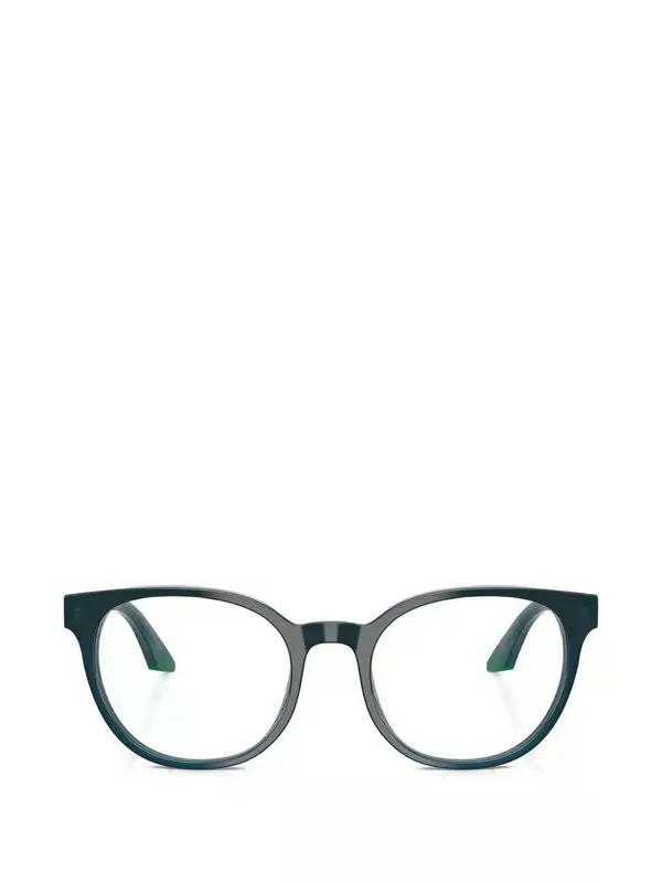 Emporio Armani Round Frame Glasses