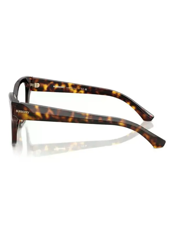 Burberry Tortoiseshell Geometric Frames