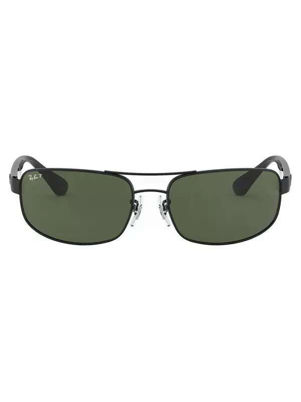 Ray-ban Oval-frame Sunglasses - Black