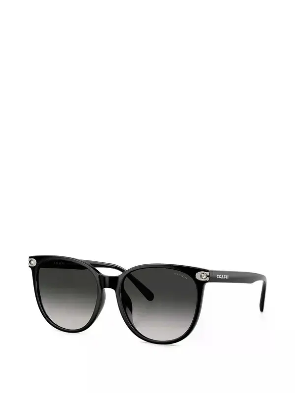 COACH Logo-detail Round-frame Sunglasses