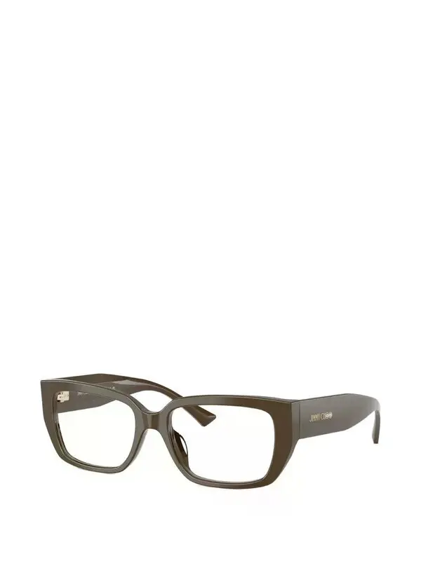JIMMY CHOO Geometric Frame Glasses