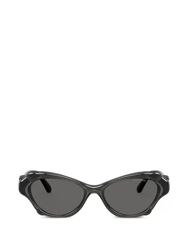 SWAROVSKI Cat-eye Sunglasses With Crystal Embellishment