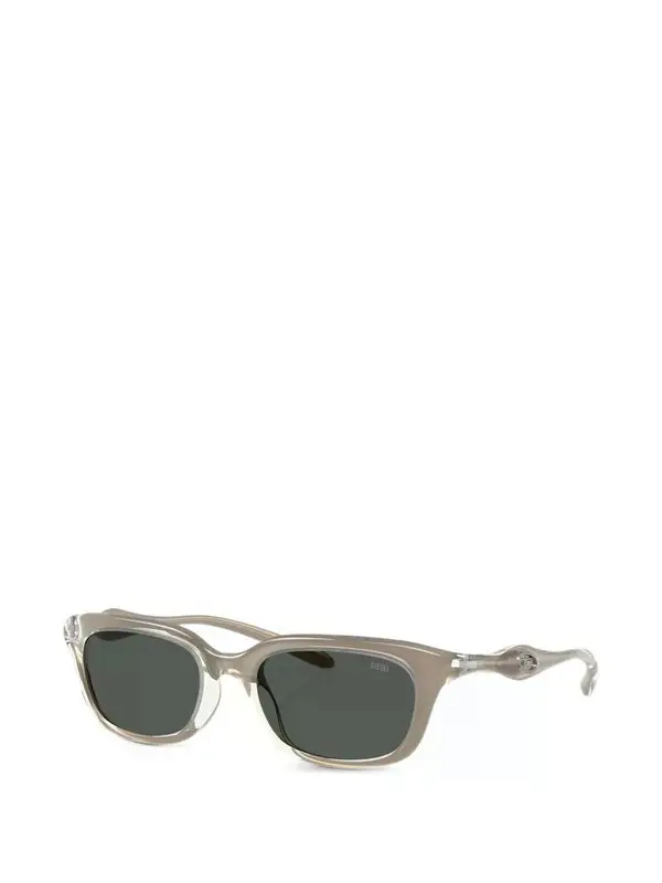 DIESEL® Logo-plaque Rectangle-frame Sunglasses