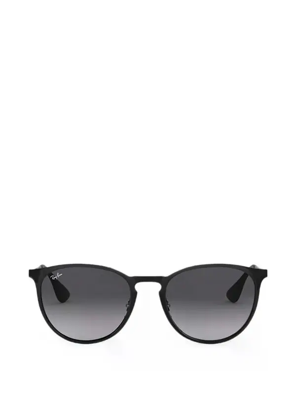 Ray-ban Erika Round-frame Sunglasses - Black
