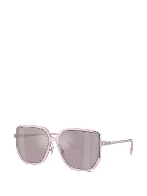 COACH Logo-plaque Oversized-frame Sunglasses