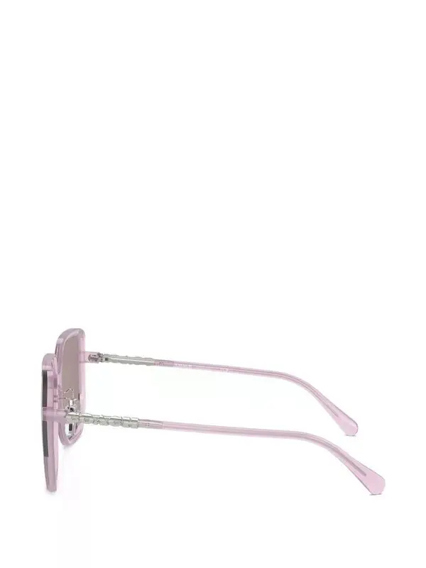 COACH Logo-plaque Oversized-frame Sunglasses