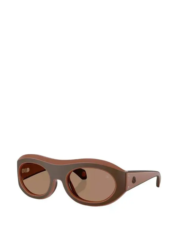 Moncler Ramillon Oval-frame Sunglasses