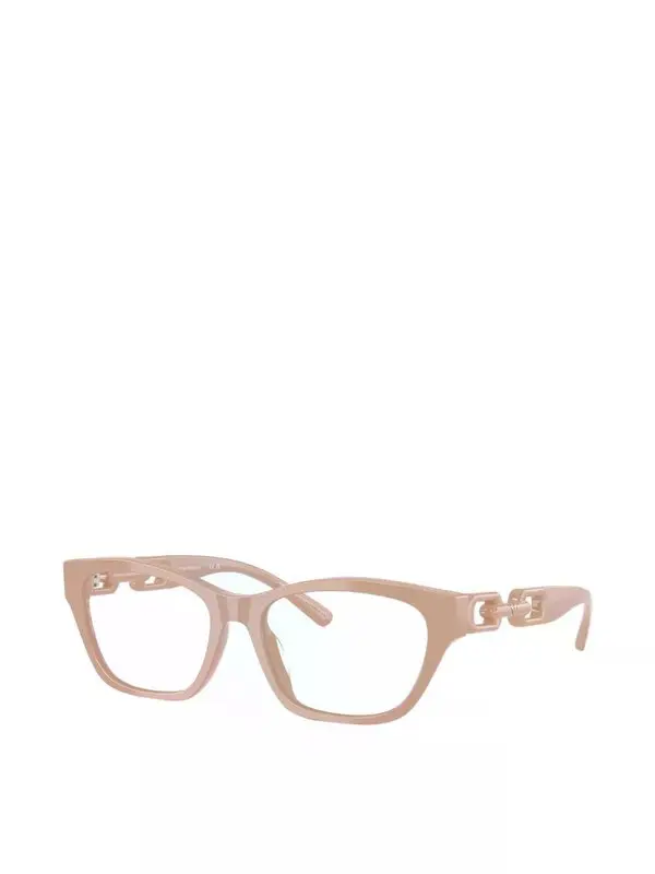 Emporio Armani Cat-eye Chain-link Glasses
