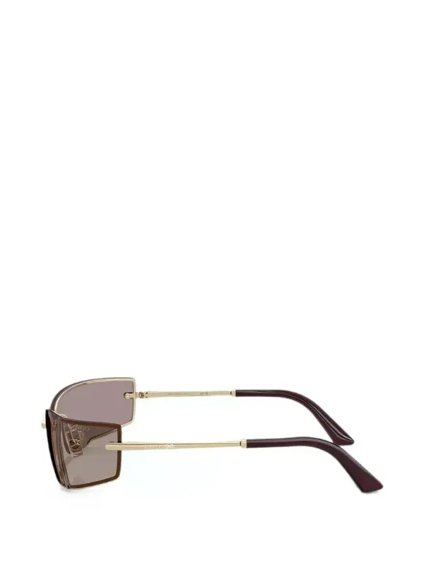 JIMMY CHOO Rectangle-frame Sunglasses