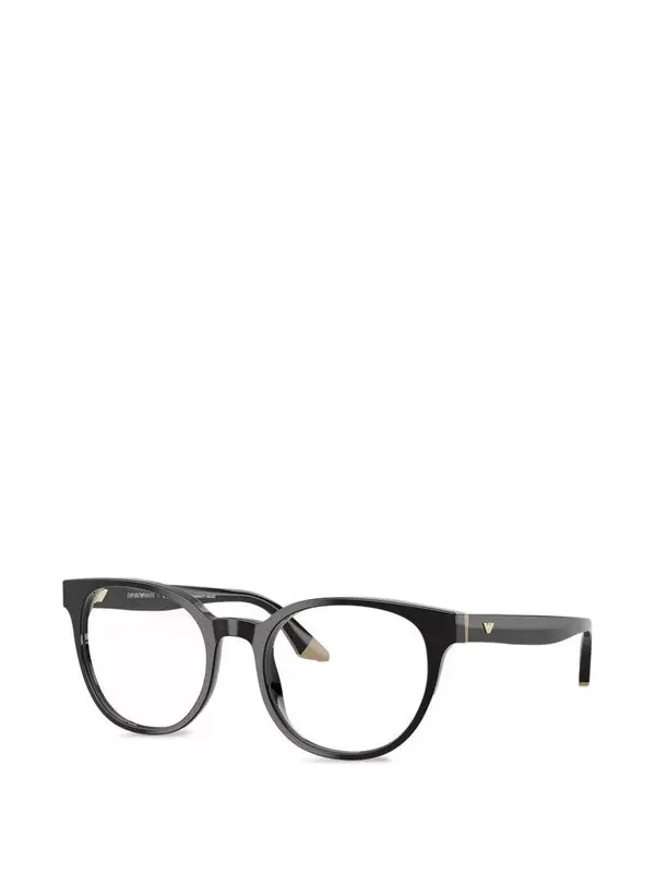 Emporio Armani Oval-frame Glasses