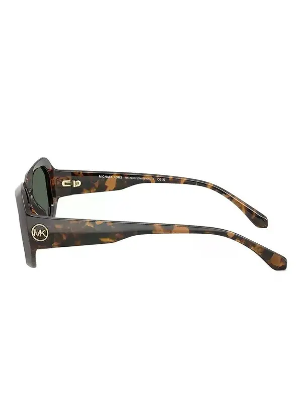 Michael Kors Geometric-frame Sunglasses - Brown