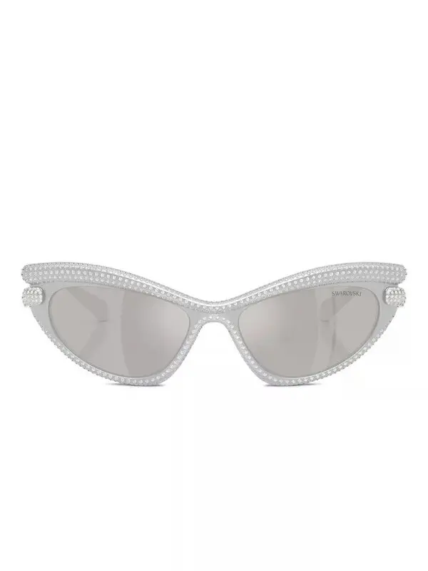 SWAROVSKI Crystal-embellished Cat-eye Frame Sunglasses