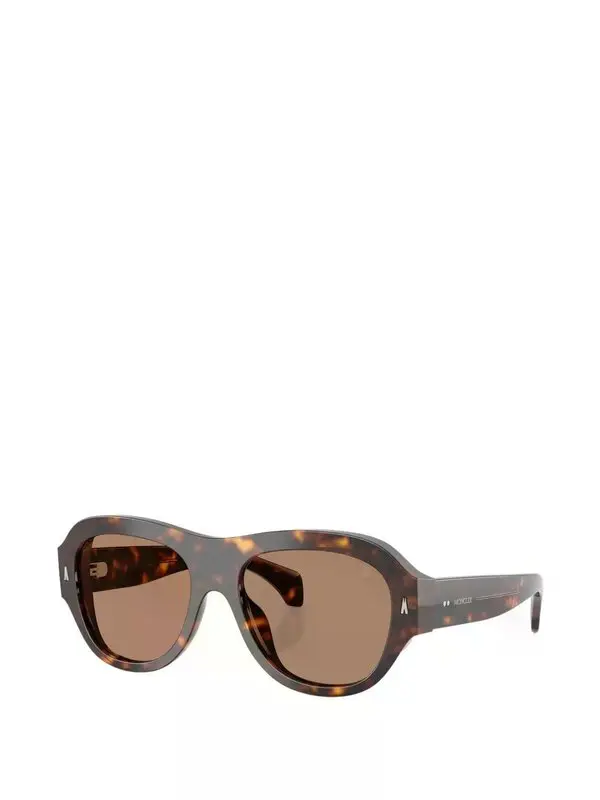 Moncler Elevane Geometric-frame Sunglasses