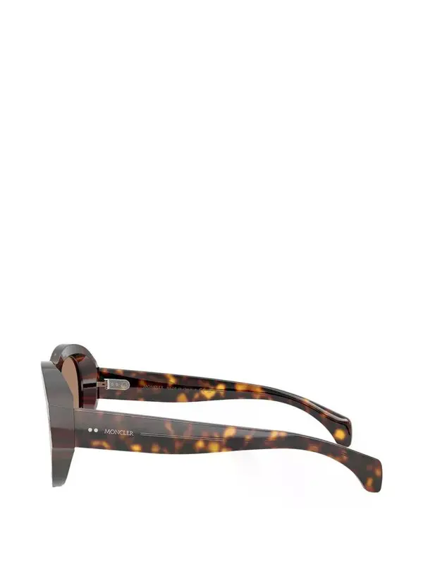 Moncler Elevane Geometric-frame Sunglasses