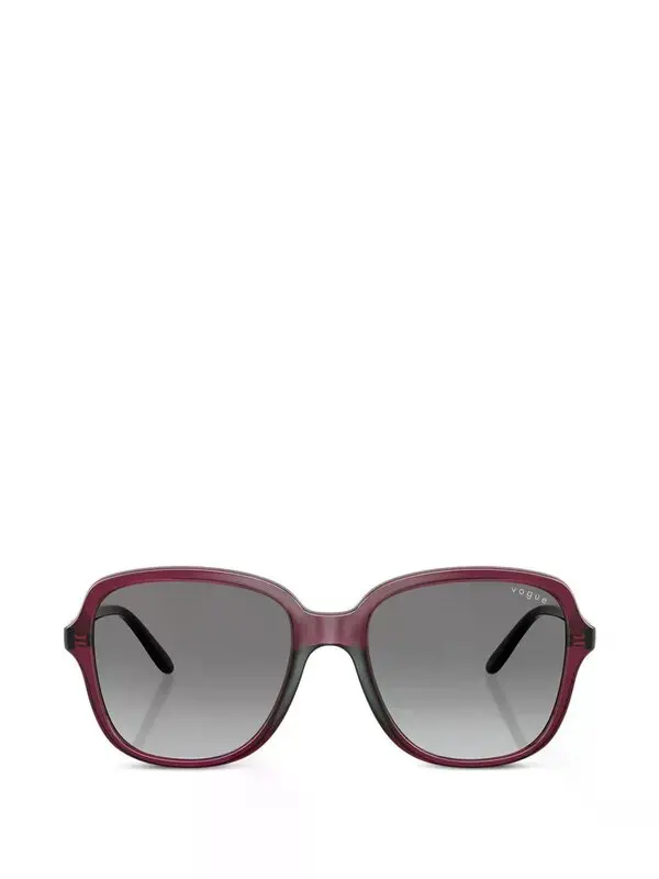 VOGUE EYEWEAR Square Frame Sunglasses - Red