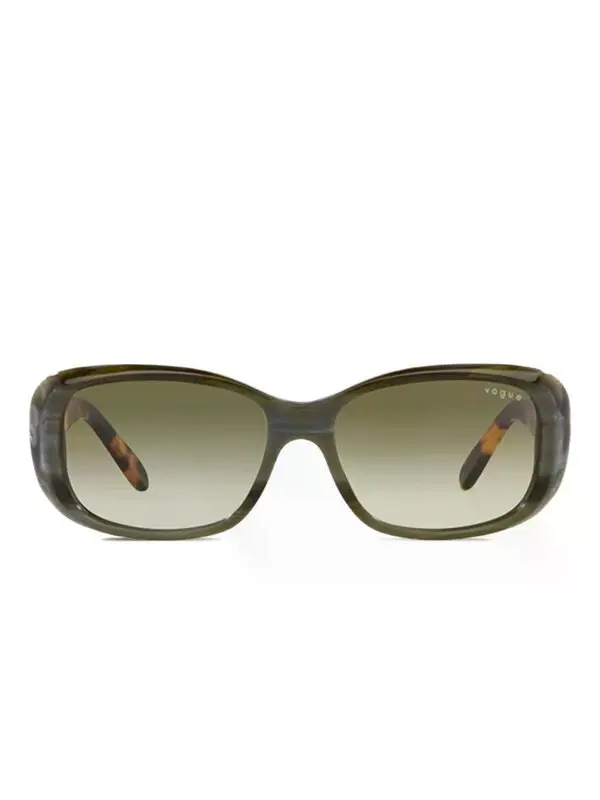 VOGUE EYEWEAR Square Frame Sunglasses - Green