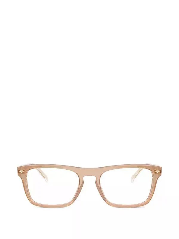 VOGUE EYEWEAR Rectangle Frame Eyeglasses - Neutrals