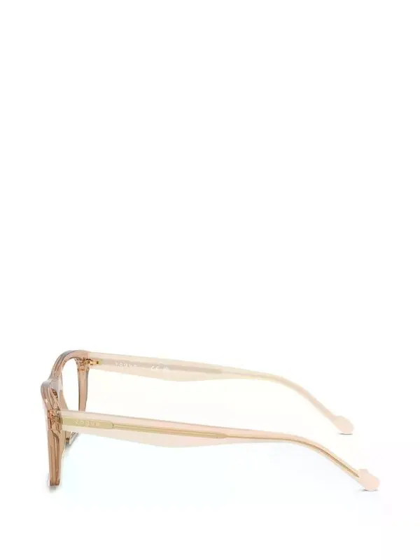VOGUE EYEWEAR Rectangle Frame Eyeglasses - Neutrals