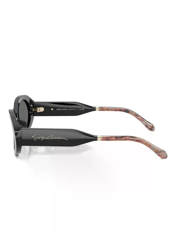 Giorgio Armani Oval-frame Sunglasses