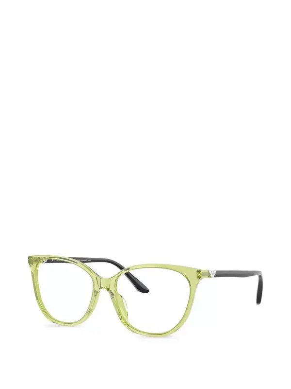Emporio Armani Cat-eye Frame Glasses - Green