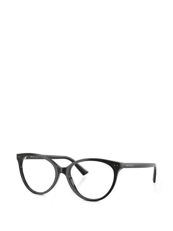 JIMMY CHOO Round Frame Glasses