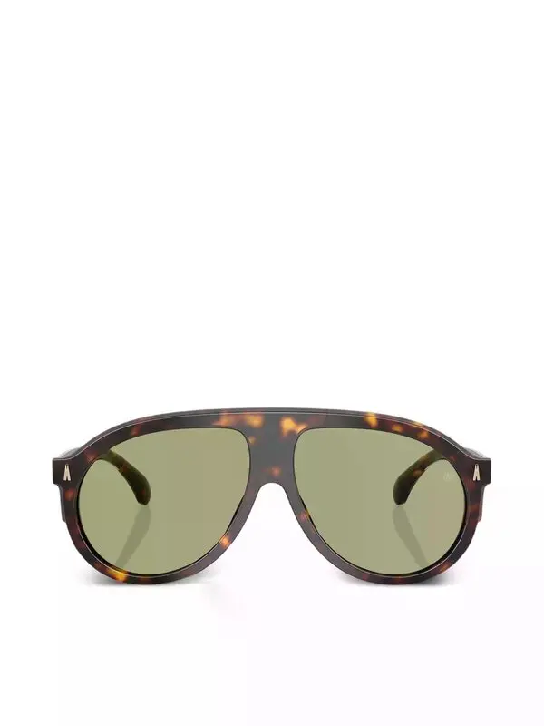 Moncler Fhaite Tortoise-effect Sunglasses