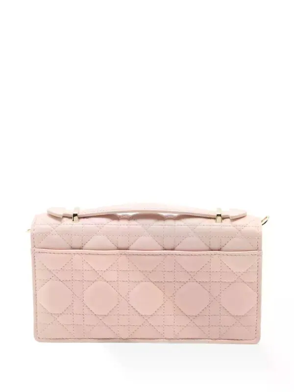 Dior 2010-2026 Lambskin Cannage My Mini Bag Satchel