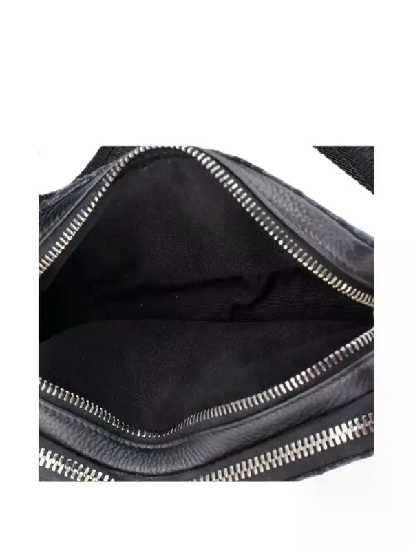 Dior Double Zip Pouch Oblique Canvas Crossbody Bag