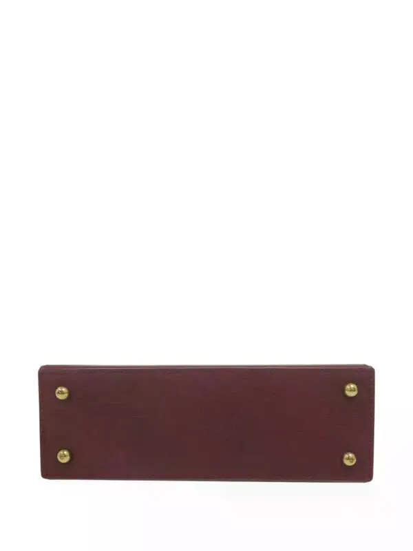 Cartier 20th Century Leather Must De Turn Lock Handbag