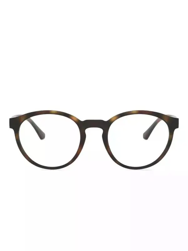 Emporio Armani Clip-on Round Frame Sunglasses