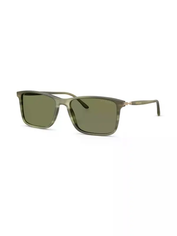 Giorgio Armani Rectangle Frame Sunglasses