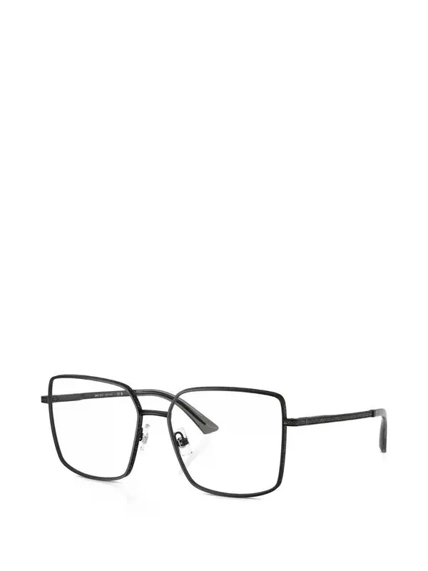JIMMY CHOO Rectangle Frame Eyeglasses