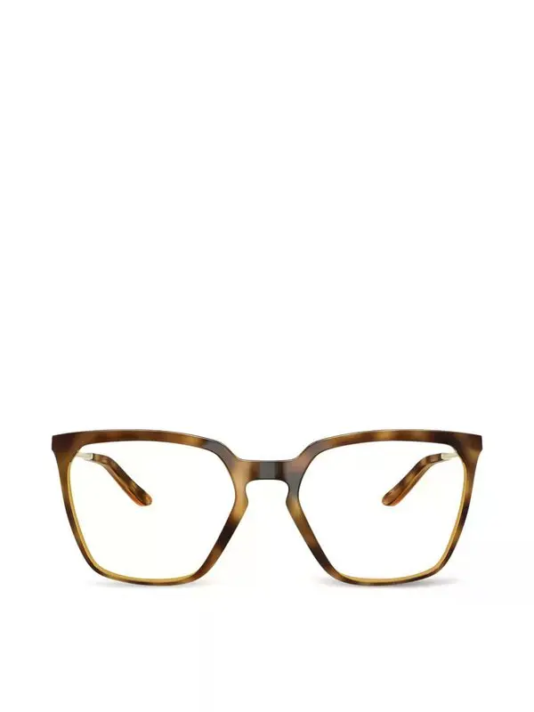 Oakley Square Frame Eyeglasses - Brown