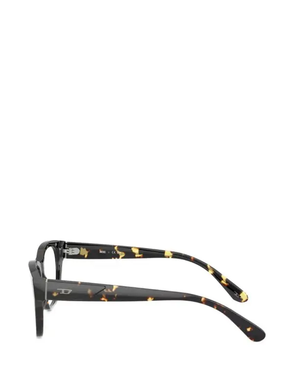 DIESEL® Tortoiseshell-effect Cat-eye Glasses